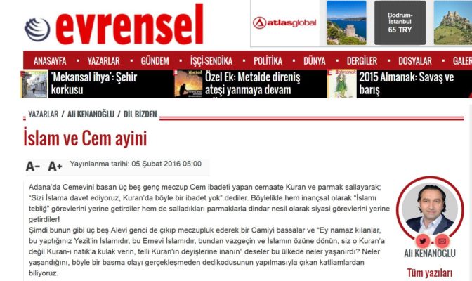 İslam ve Cem ayini - Ali Kenanoğlu